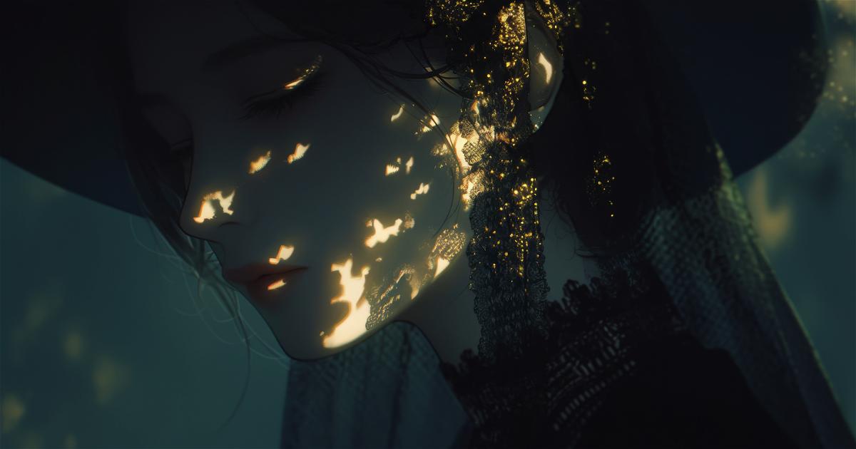 Wallpaper 4K HD: Penyihir Hogwarts Mistis Tersorot dalam Cahaya