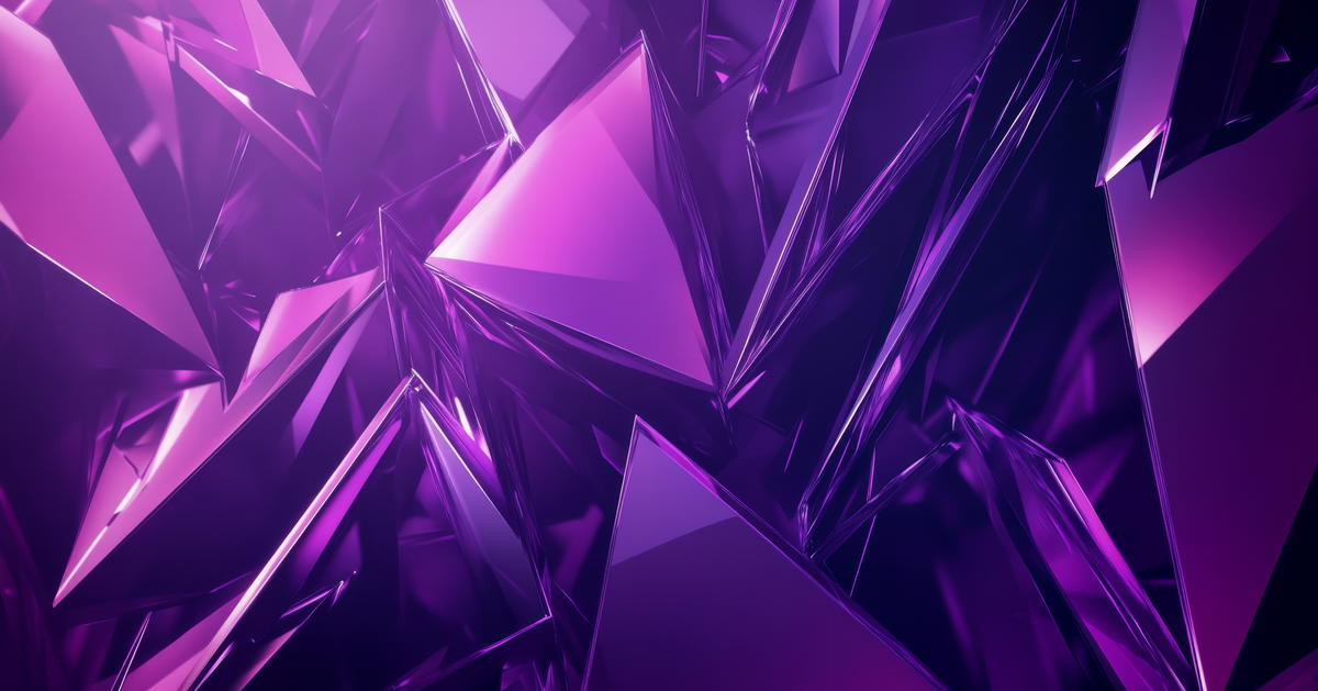 4k HD Wallpaper: Sharp Angular Purple Wallpaper 4k