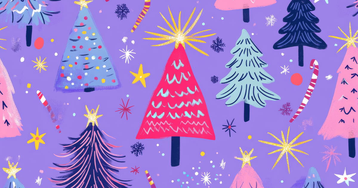 4k HD Wallpaper: Aesthetic Preppy Christmas Wallpaper with Fireworks ...