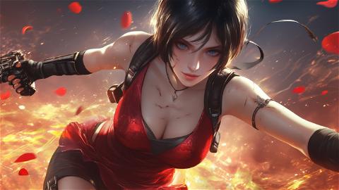 4k HD Wallpaper: Ada Wong from Resident Evil