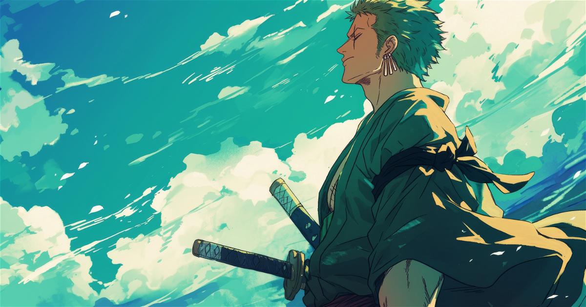 4k HD Wallpaper: Roronoa Zoro Through A Child's Eyes