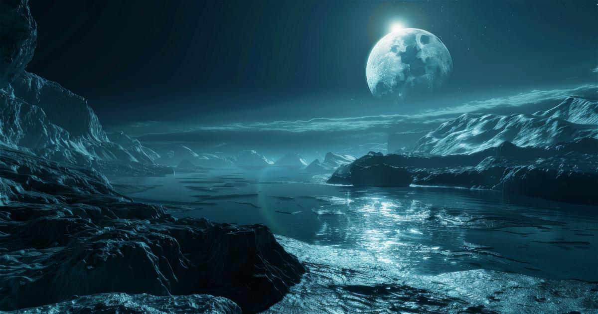 4k HD Wallpaper: Futuristic Alien Night Landscape