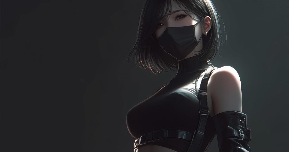 4k HD Wallpaper: Dramatic Motorsport Racer Girl in Spotlight